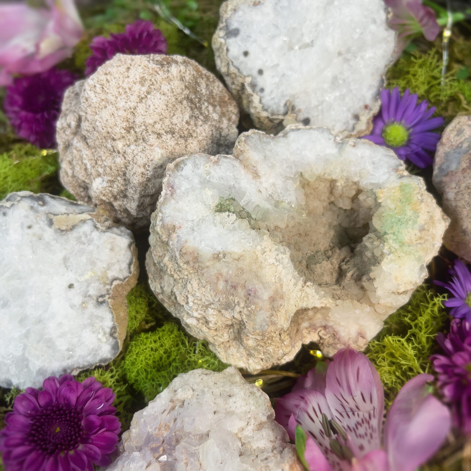 Sage Goddess Patagonian Agate Geodes for magic and protection