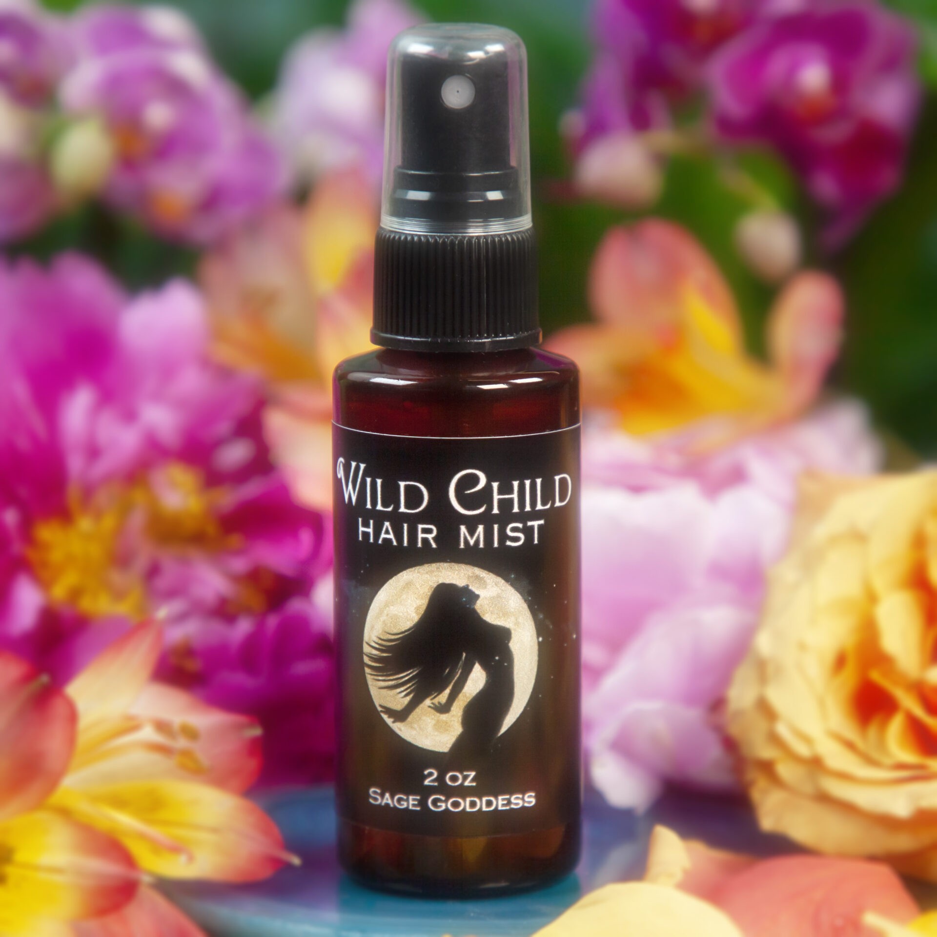 Sage Goddess Wild Child Hair Mist for flowy and moisturized tresses