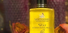 Sage Goddess Wolf Perfume for strength and finding your true path