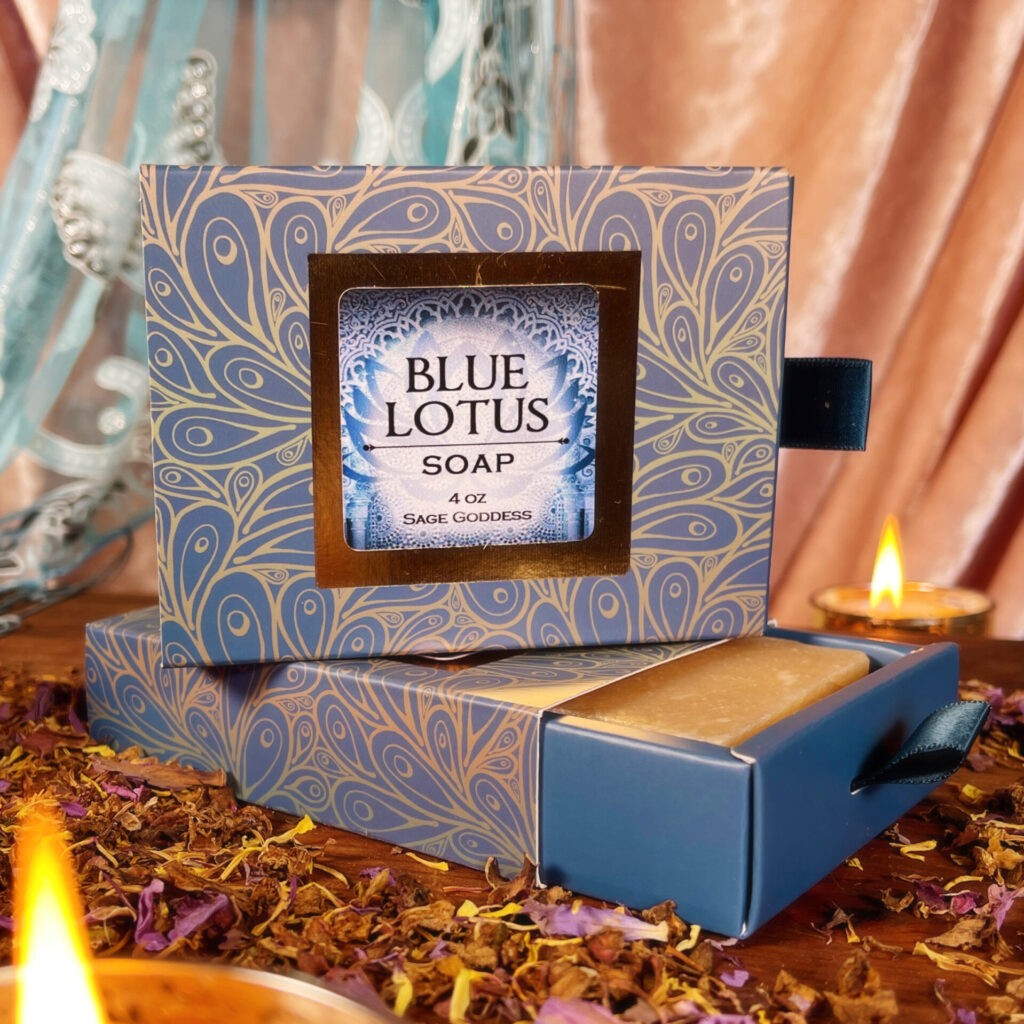 Sage Goddess Blue Lotus Cold Process Soap