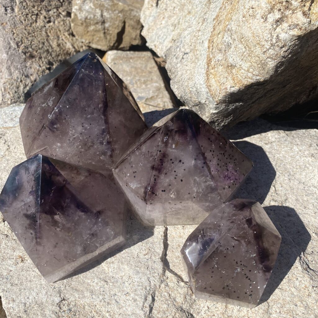 Sage Goddess Tucson at Twilight: Phantom Trapiche Amethyst with ...
