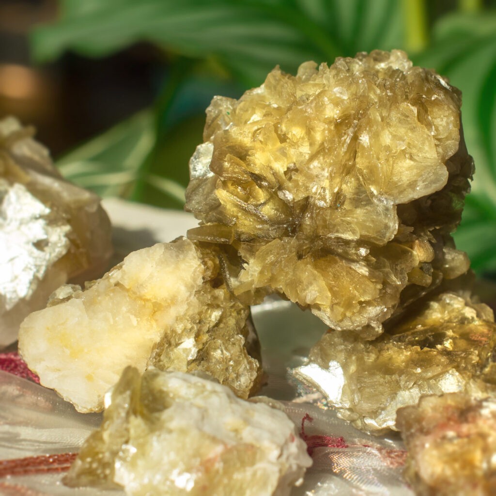Sage Goddess Star Mica Cluster for higher realm guidance