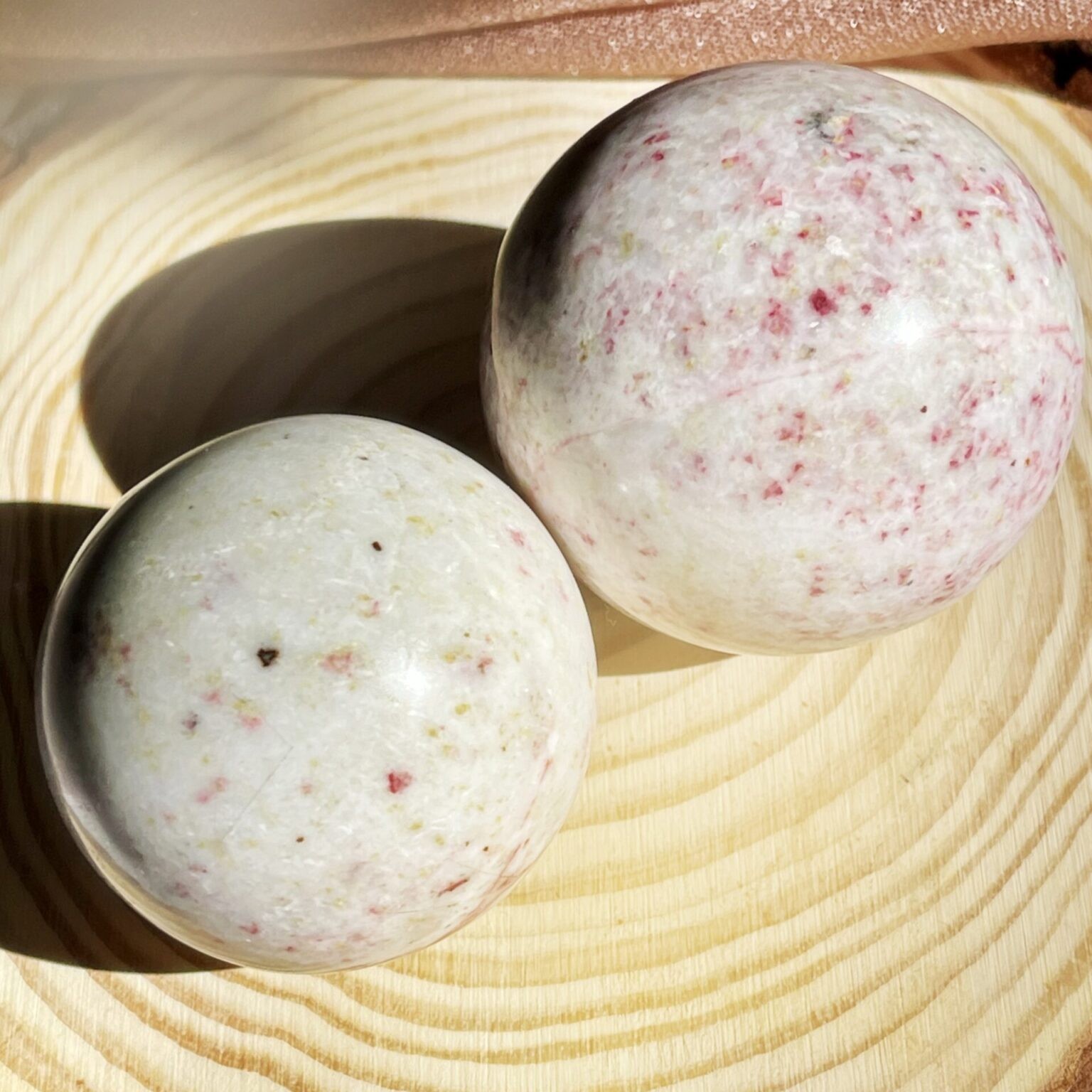 Cinnabrite Crystal Sphere - Sage Goddess