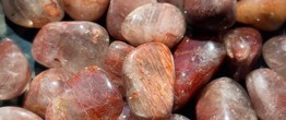 Tumbled Red Rutilated Quartz for transformation - Sage Goddess