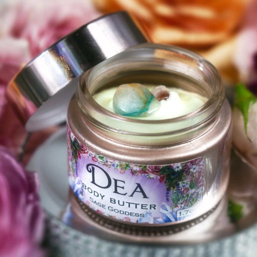 Sage Goddess Dea Body Butter for soothing sensuality