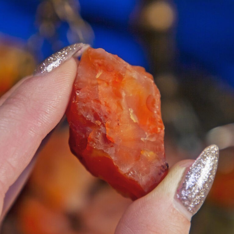 Sage Goddess Natural Carnelian for vitality and passion