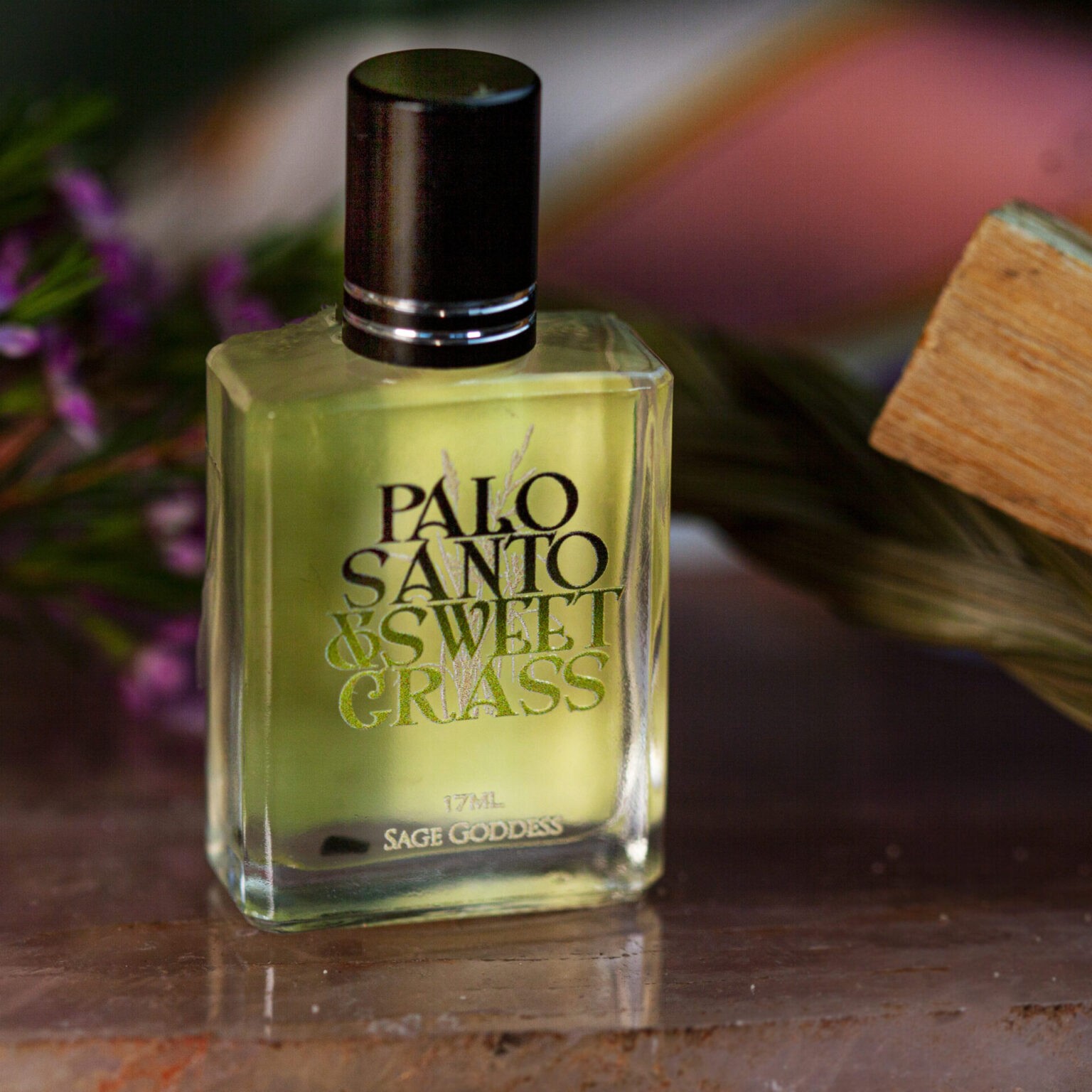 Palo Santo & Sweetgrass Perfume for clearing - Sage Goddess