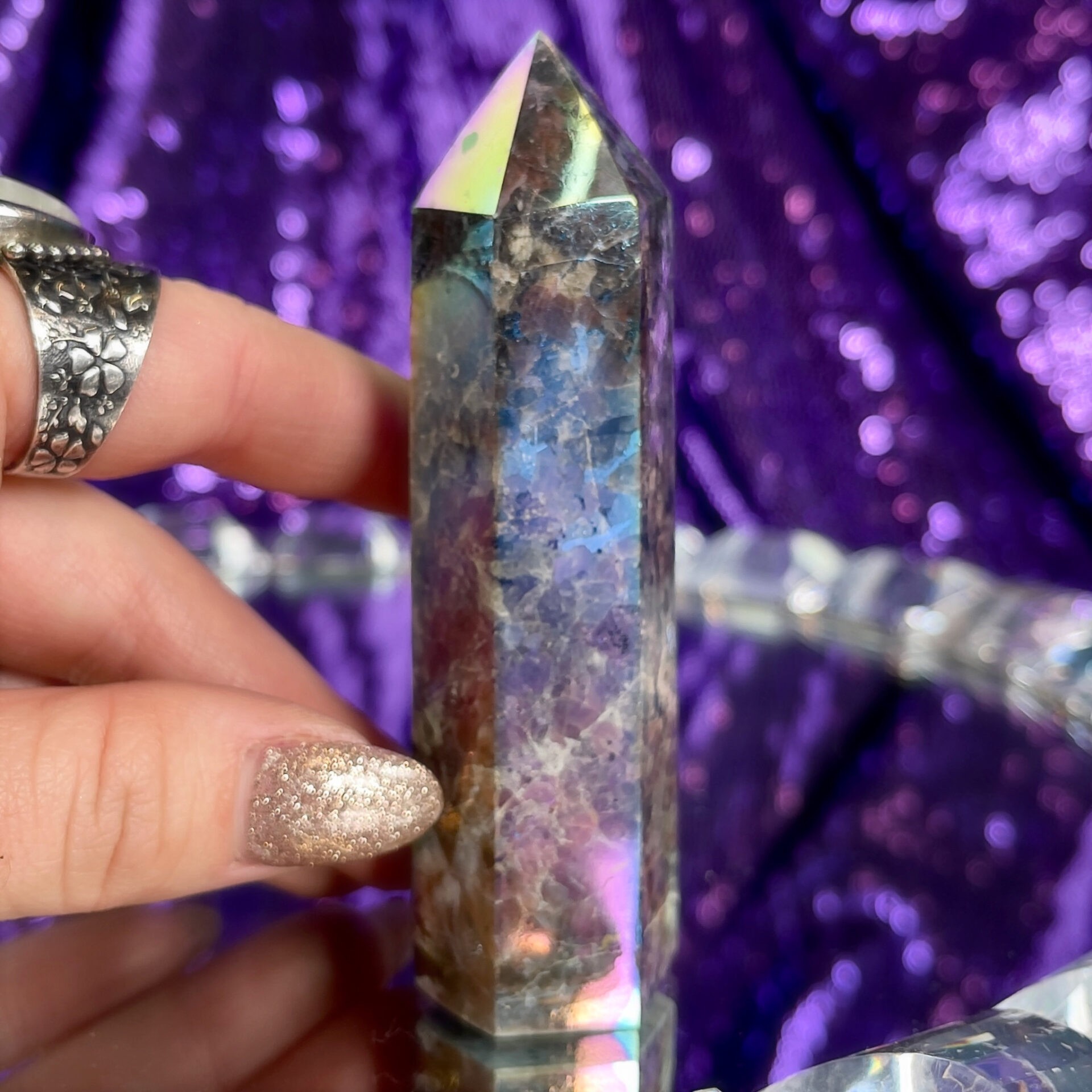 Sage Goddess Gemstone Sale: Angel Aura Fire Priestess Fluorescent ...