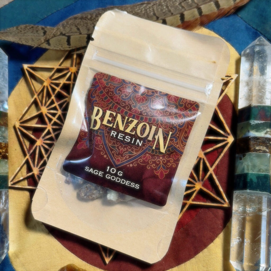 Sage Goddess Benzoin Resin for comfort and protection
