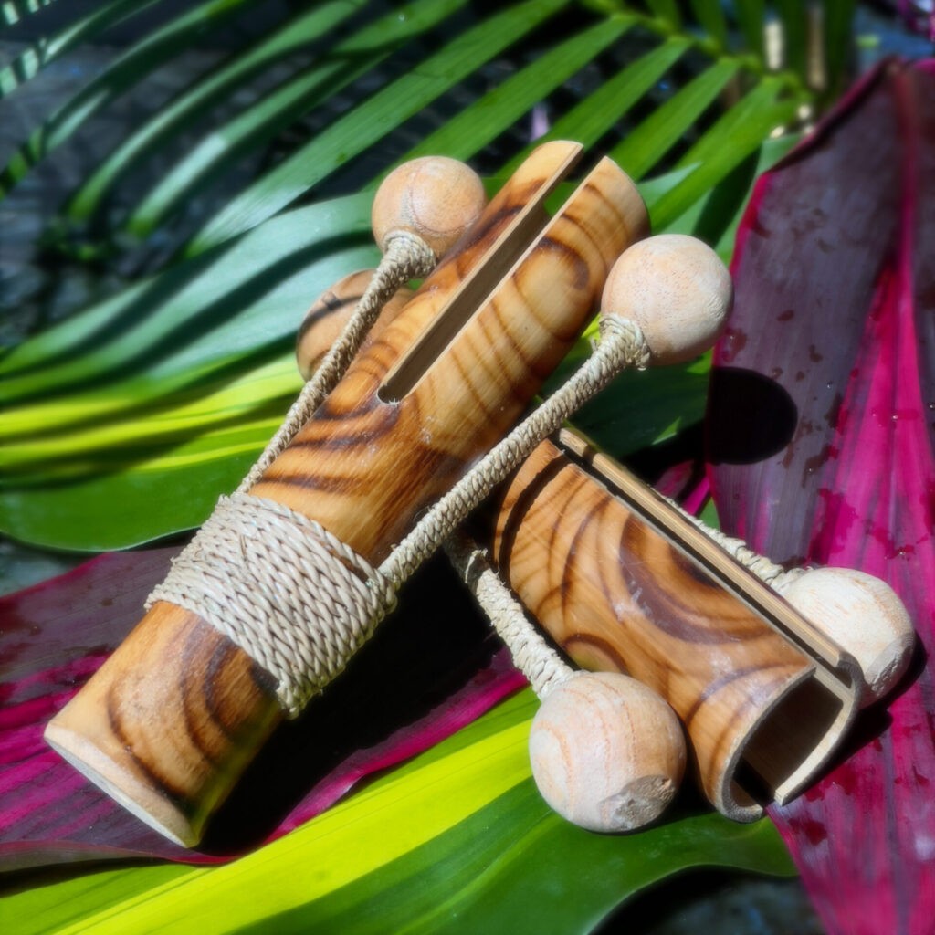 Sage Goddess Balinese Bamboo Etek Etek Rattle for sound healing