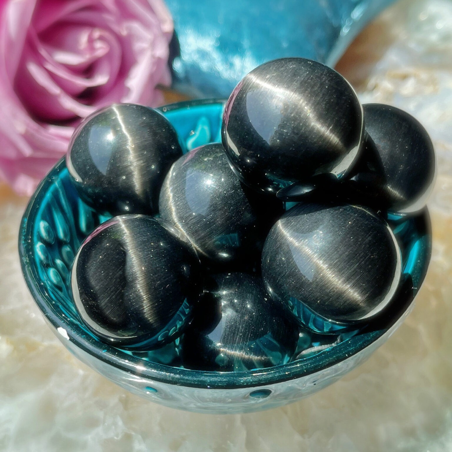 Black Cat’s Eye Earth Magic Sphere