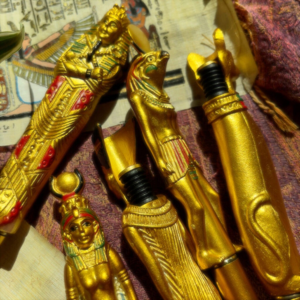 Sage Goddess Intuitively Chosen Ancient Egyptian Pen to launch ideas