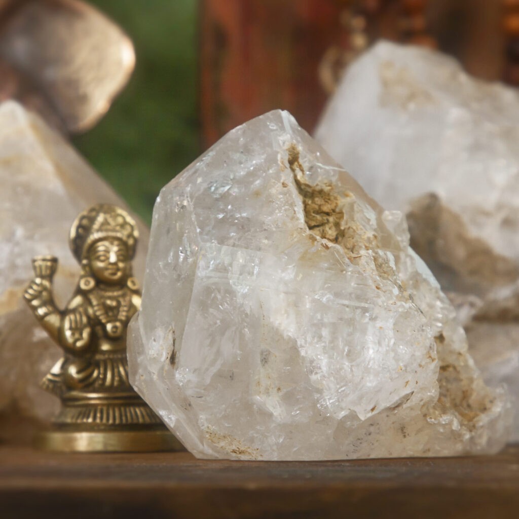 Sage Goddess Master Healer Natural Tibetan Quartz Point Generator