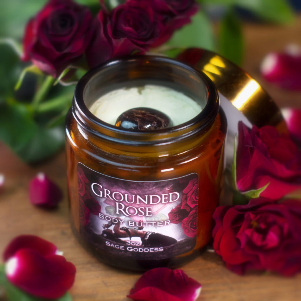 Sage Goddess Grounded Rose Body Butter for deep connection
