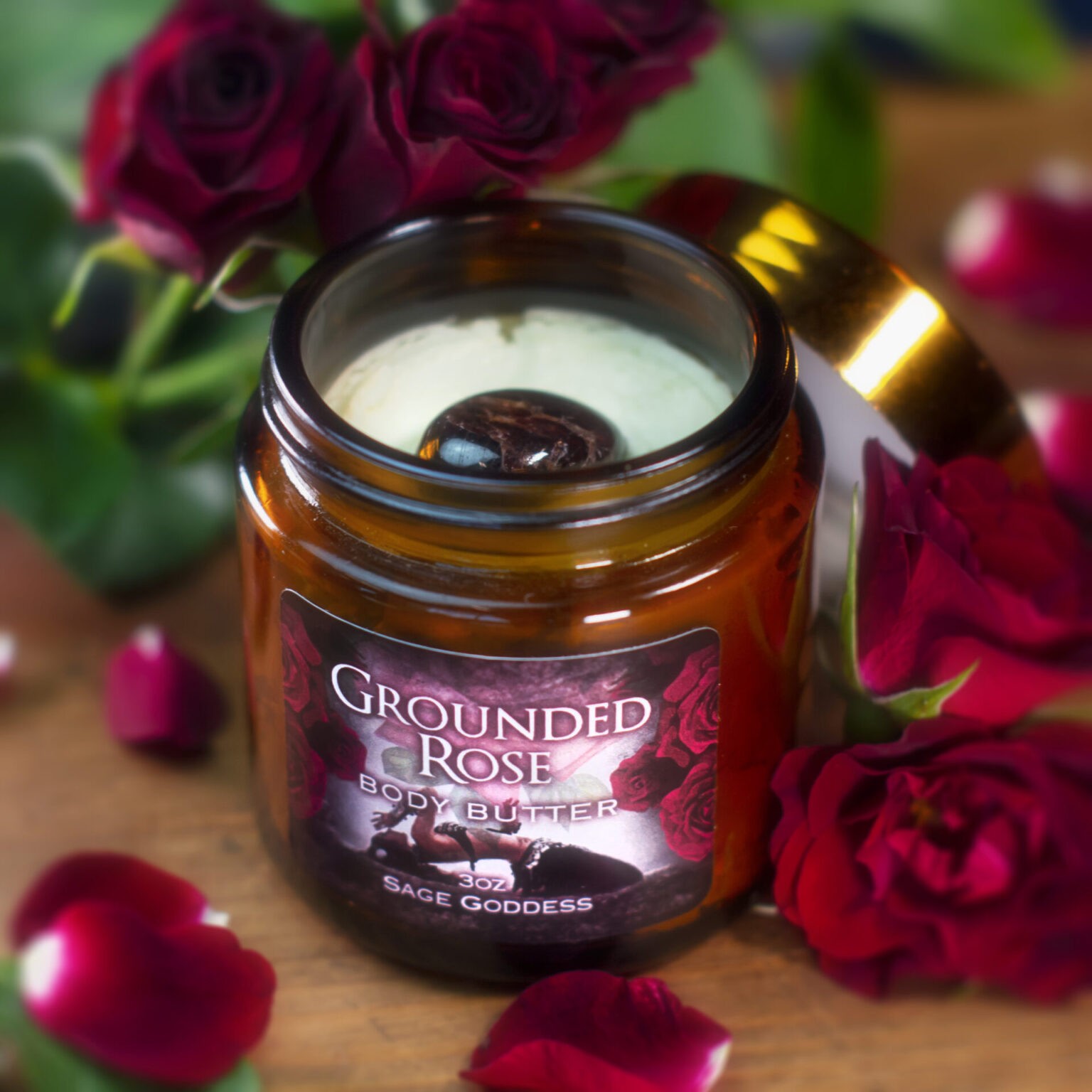 Sage Goddess Grounded Rose Body Butter for deep connection