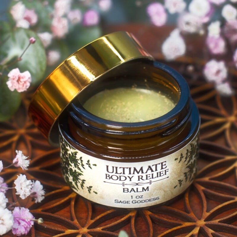 Sage Goddess Ultimate Body Relief Balm for healing and renewal