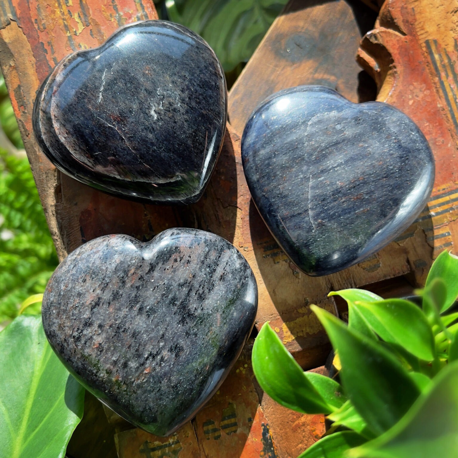 Sage Goddess Blue Aventurine Visioning Heart for heightened intuition