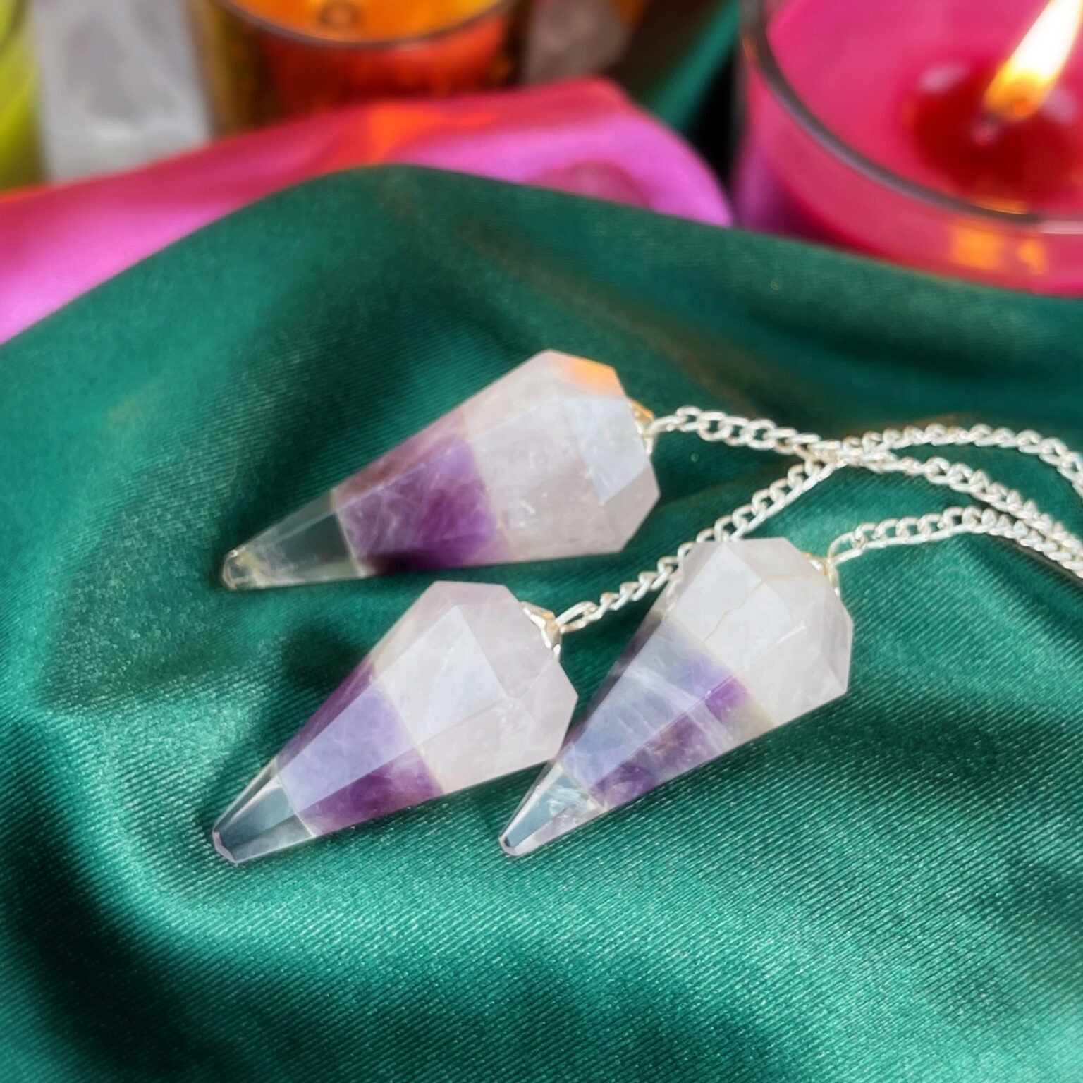 Crystal Gemstone Pendulums Online - Buy the Best Quartz Crystal Pendulums
