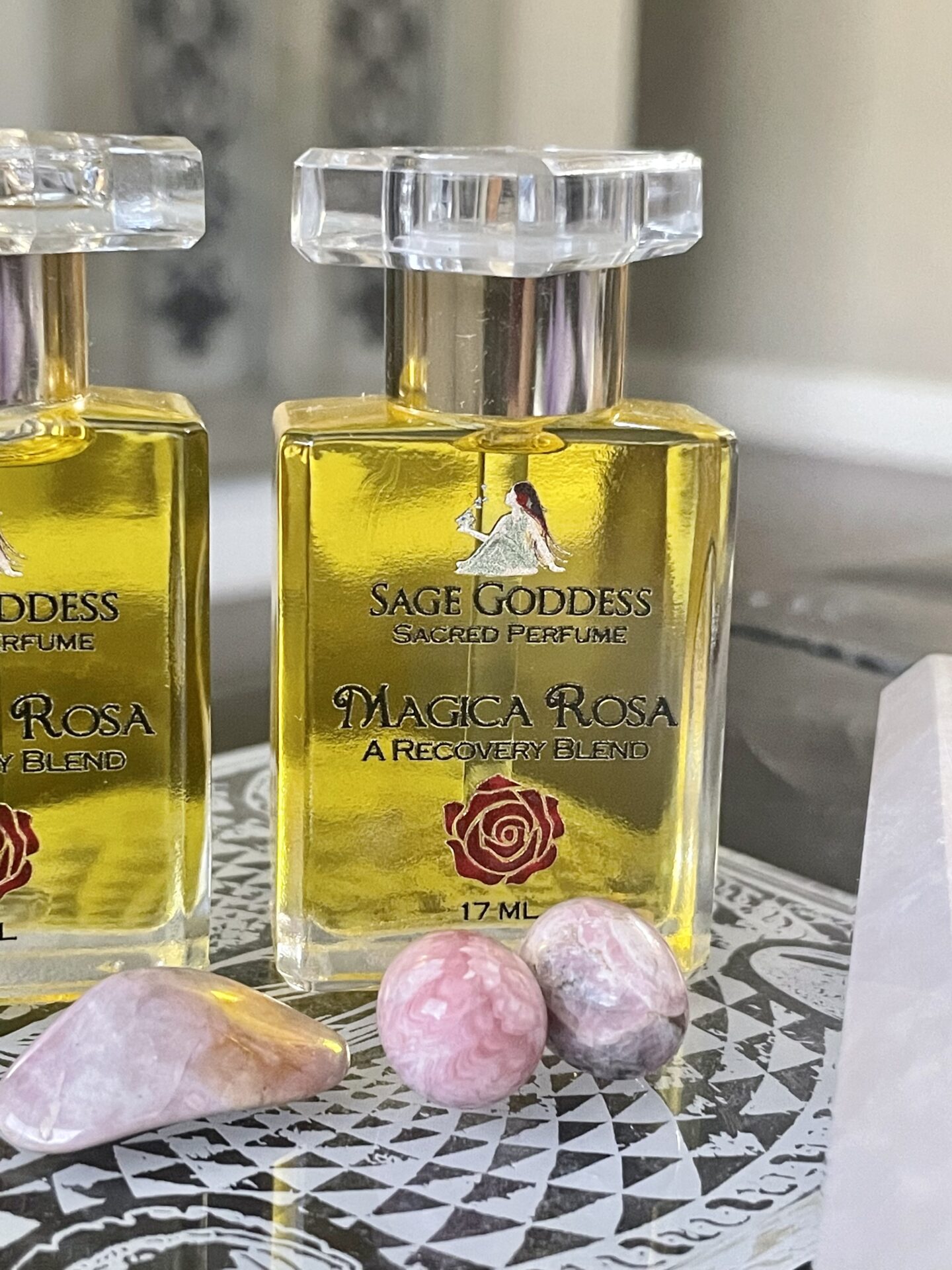 Sage Goddess Magica Rosa Perfume for deep emotional healing