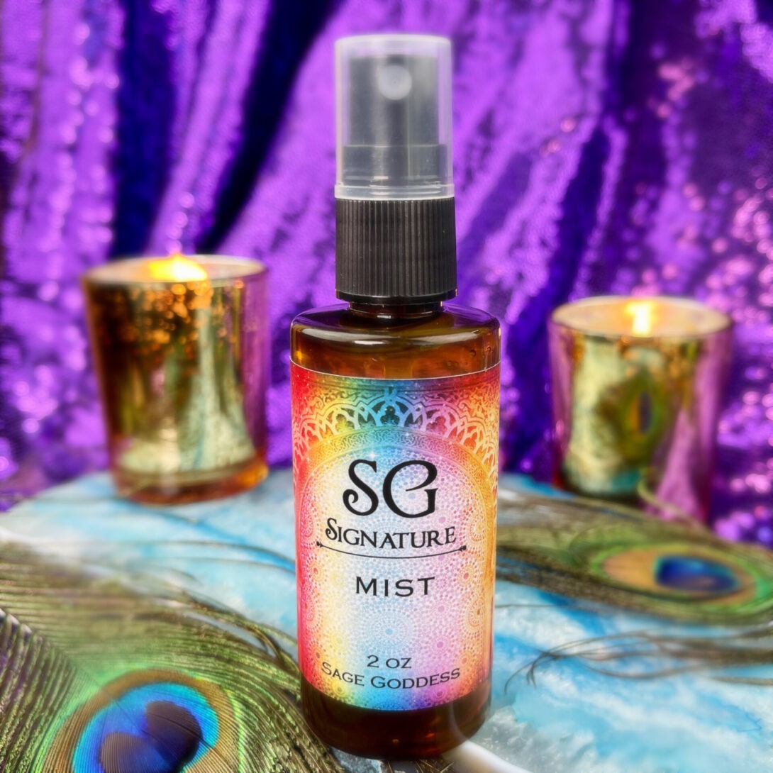 Sage Goddess SG Signature Mist for invoking the Divine Feminine