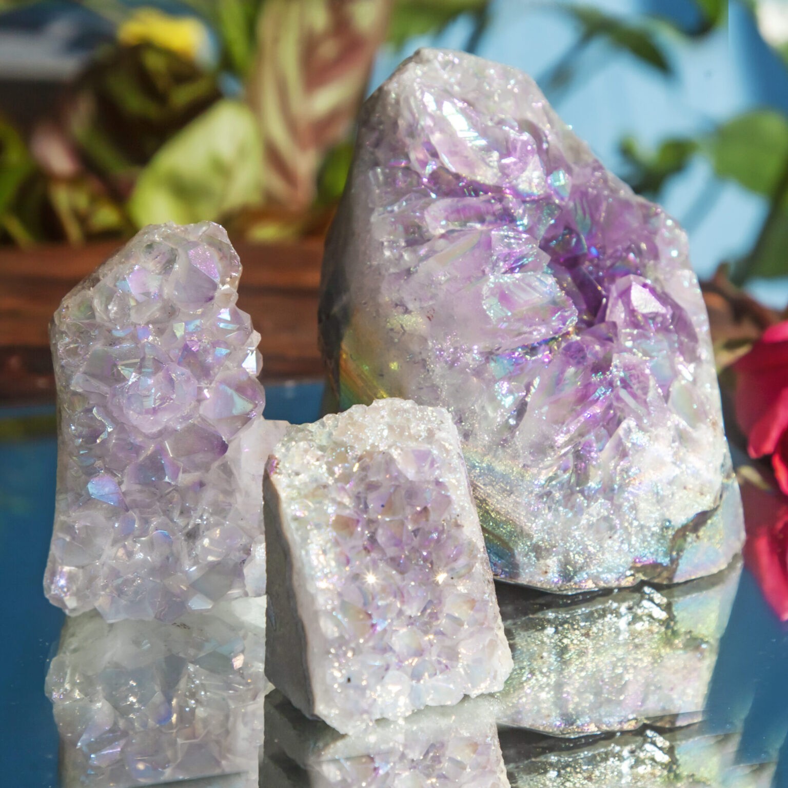 Sage Goddess Angel Aura Amethyst Cathedral for spiritual connection