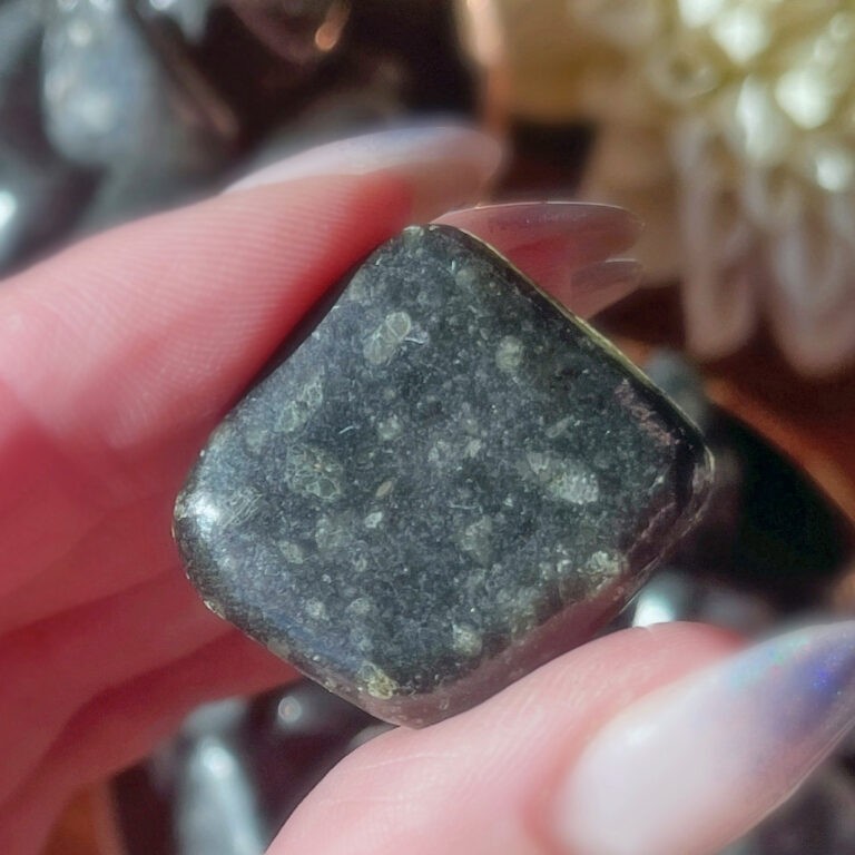 Sage Goddess Tumbled Kimberlite for strength and protection
