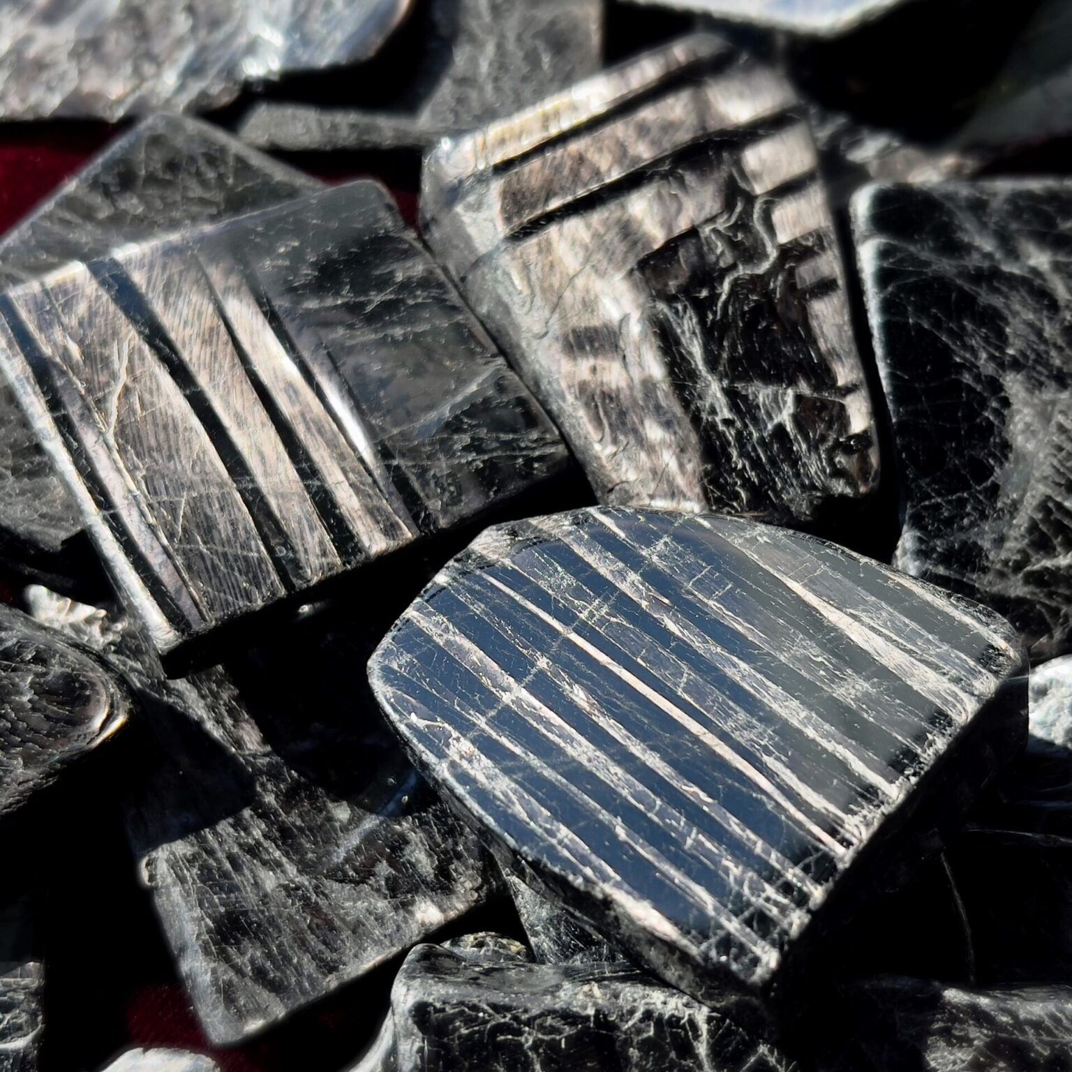 Sage Goddess Get Focused Hypersthene Meditation Stone for clarity