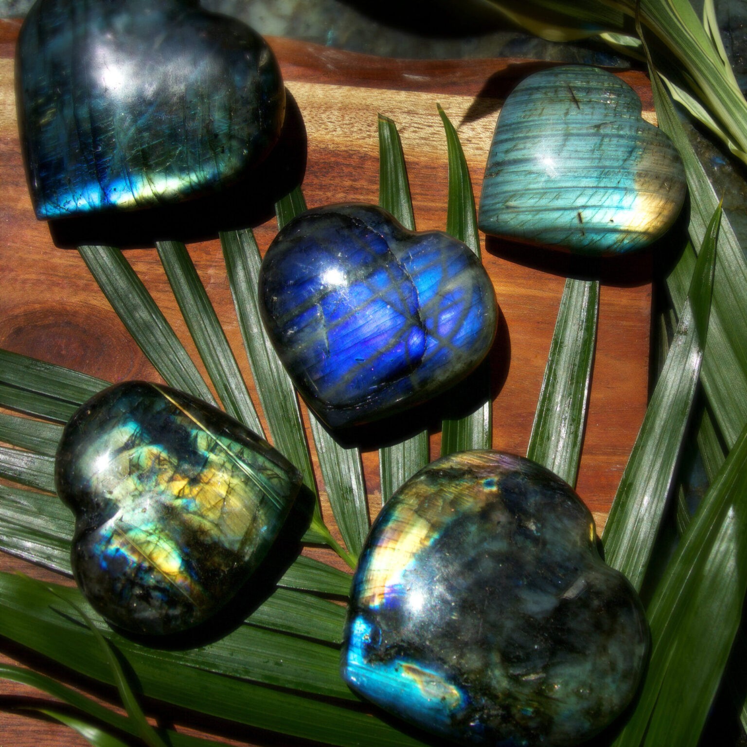 Home Shop Gems & Minerals Labradorite Visioning Heart