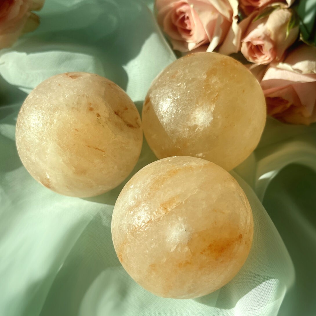 Sage Goddess Purifying Pink Himalayan Salt Sphere to cleanse the air