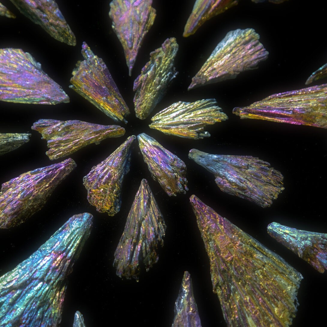 Sage Goddess Titanium Aura Black Kyanite Spear for protection