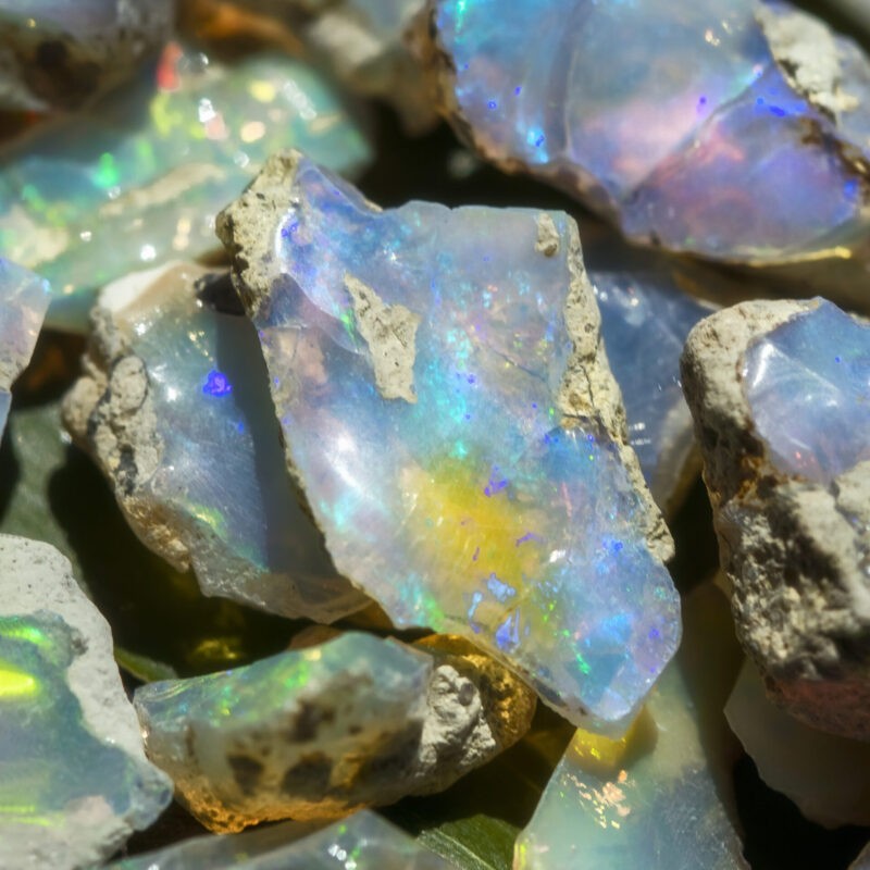 Home Shop Gems & Minerals Denver After Dark: Natural Ethiopian Fire Opal