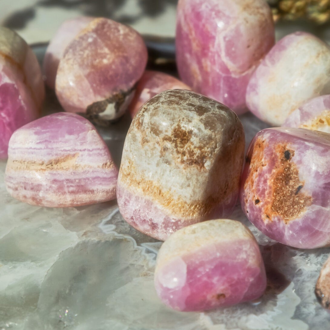 Sage Goddess Denver Find: Tumbled Pink Aragonite for peace