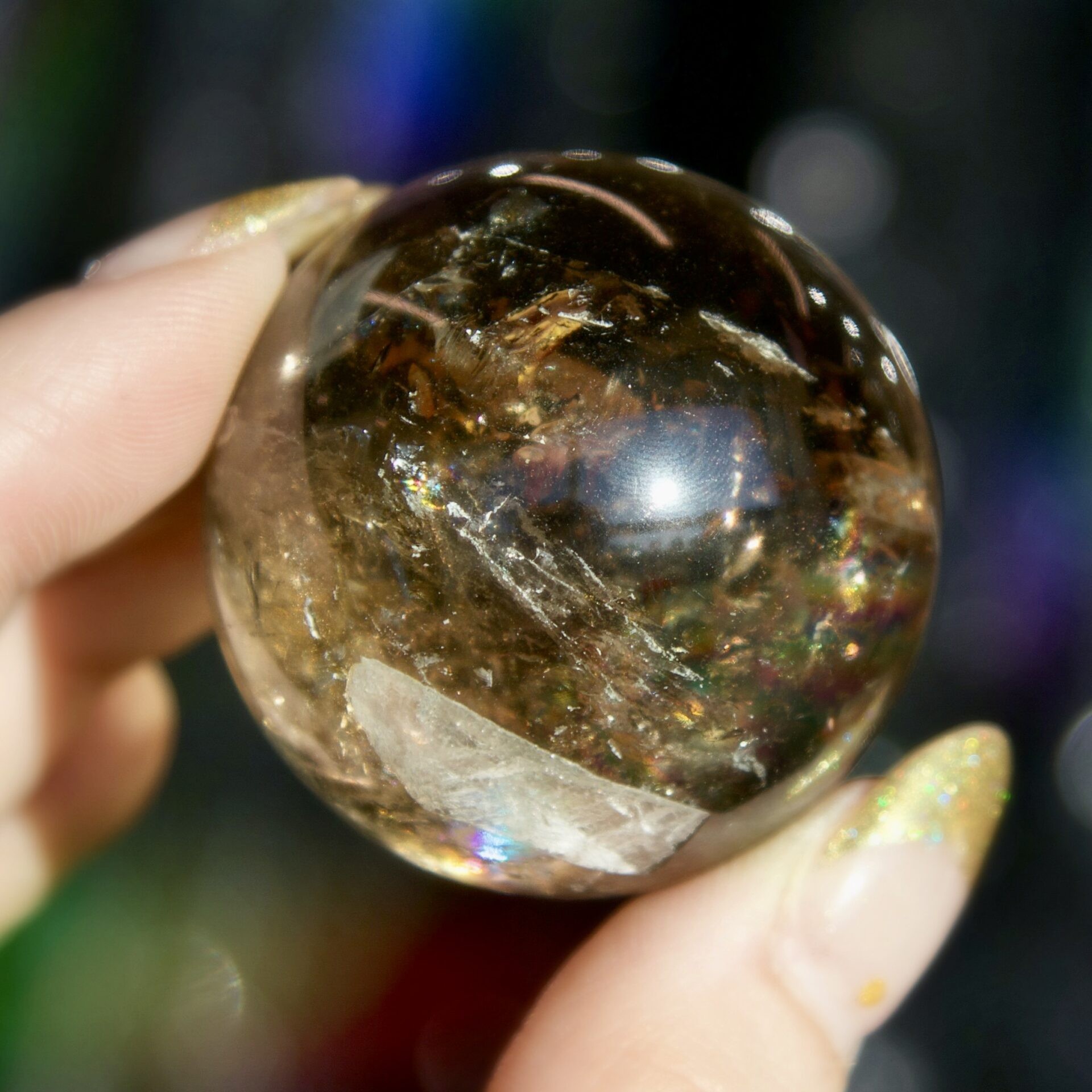Sage Goddess Gemstone Sale: Smoky Citrine Sphere