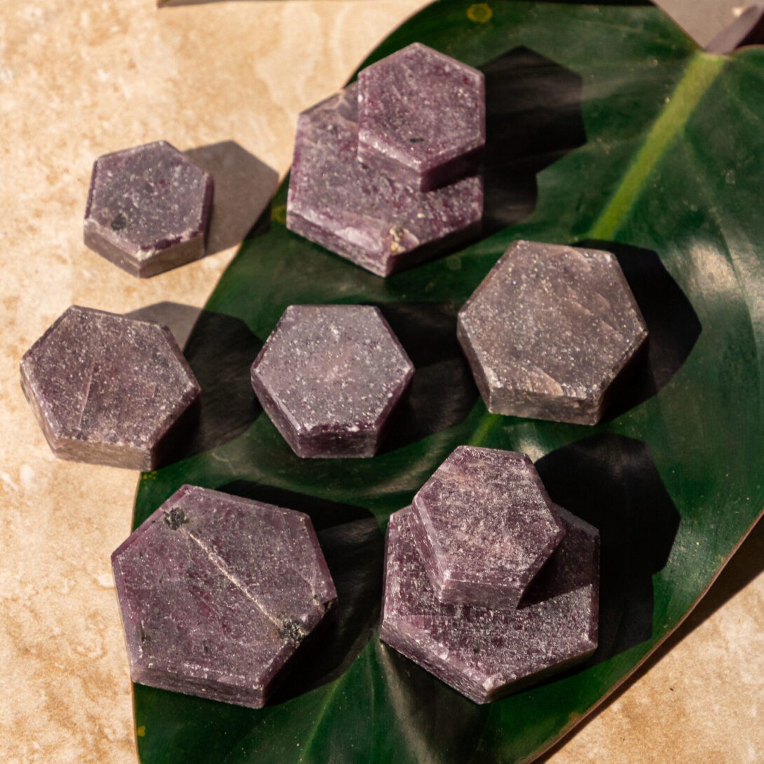 Find Your Passion Ruby Hexagon