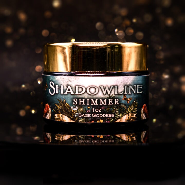 Shadowline Shimmer Solid Perfume for transformation - Sage Goddess