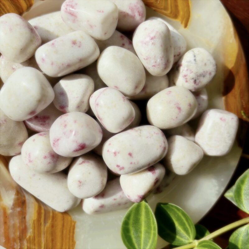 Sage Goddess Tumbled Cinnabrite for manifesting your intentions