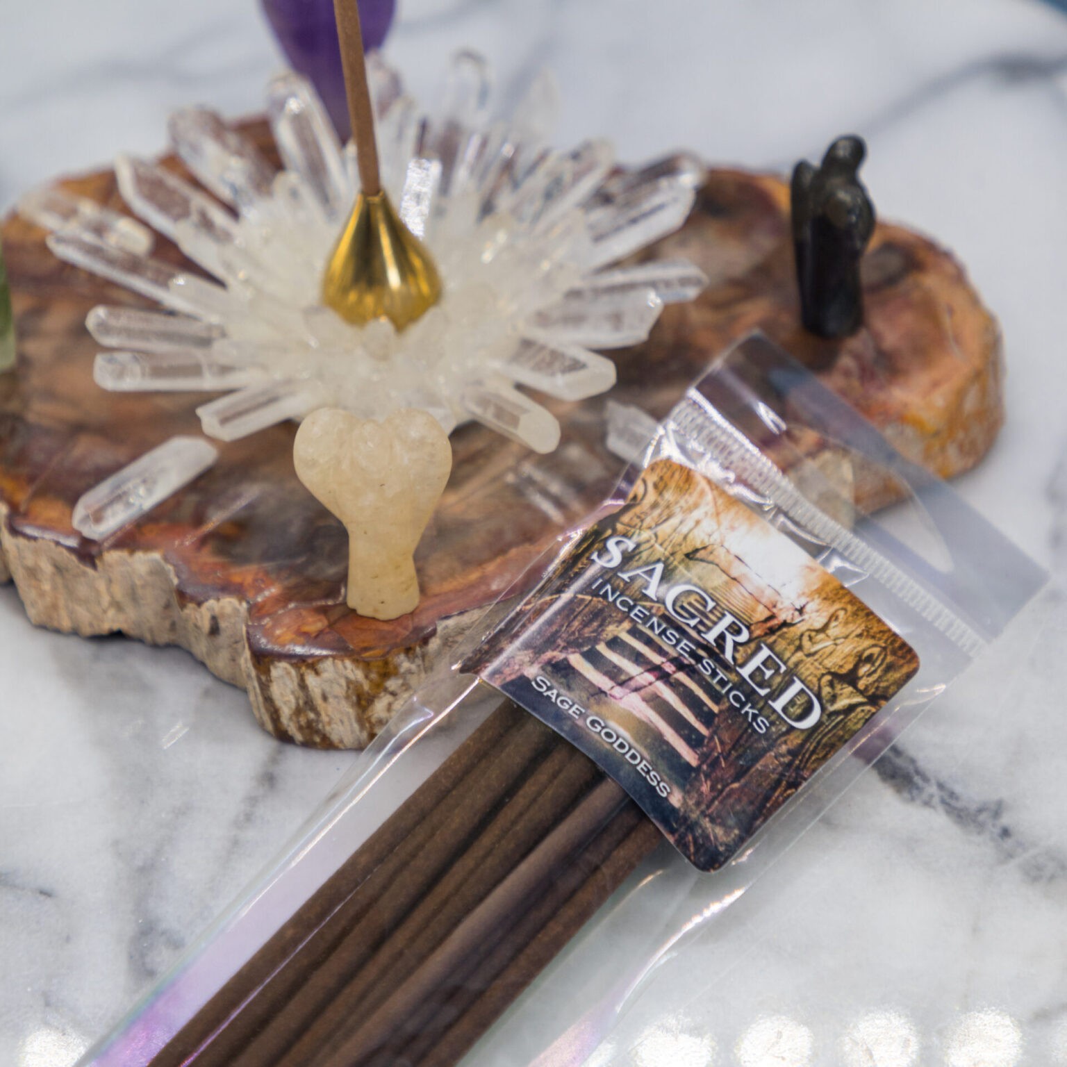 Sage Goddess Angelic Remembrance Set for honoring your ancestors