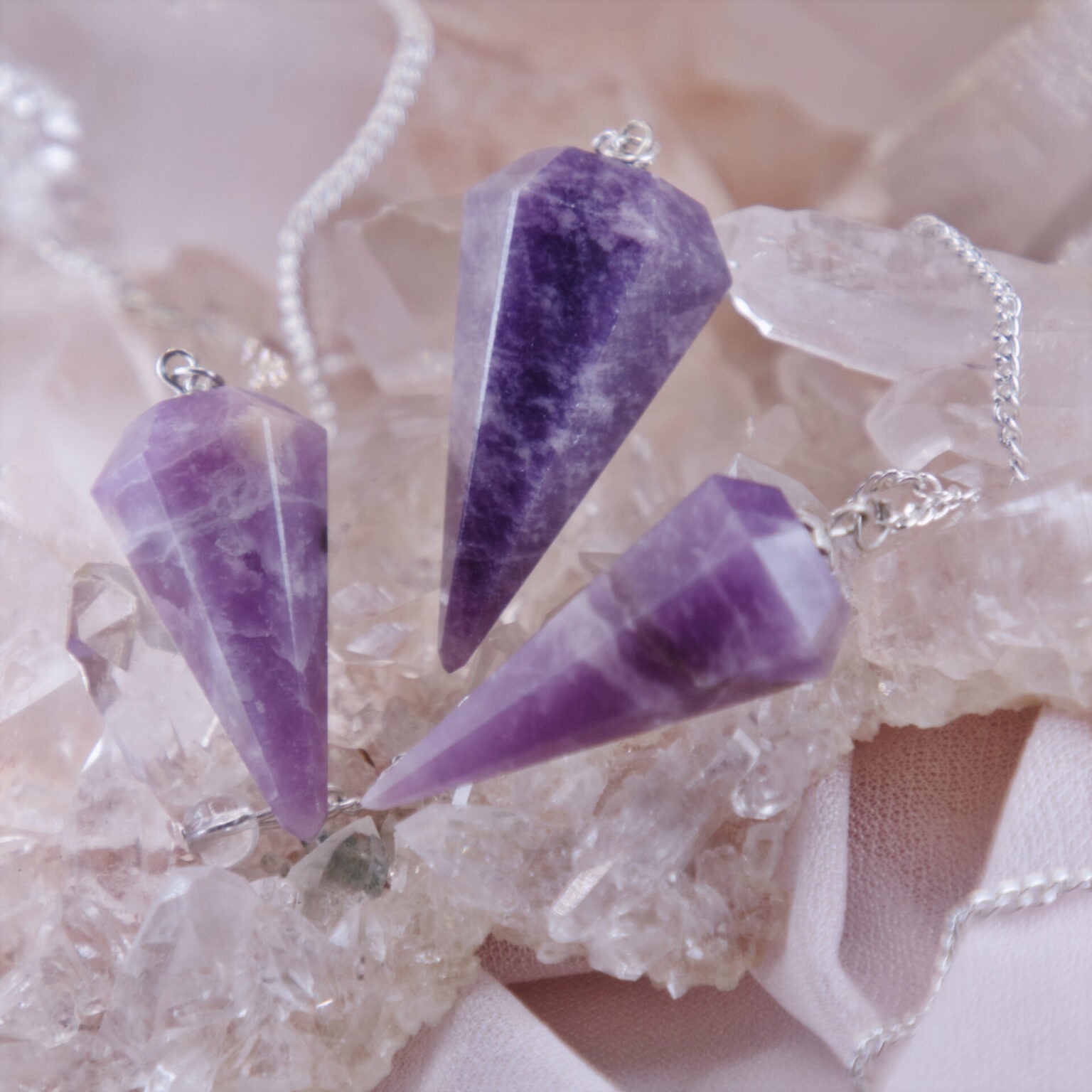 Crystal Gemstone Pendulums Online - Buy the Best Quartz Crystal Pendulums