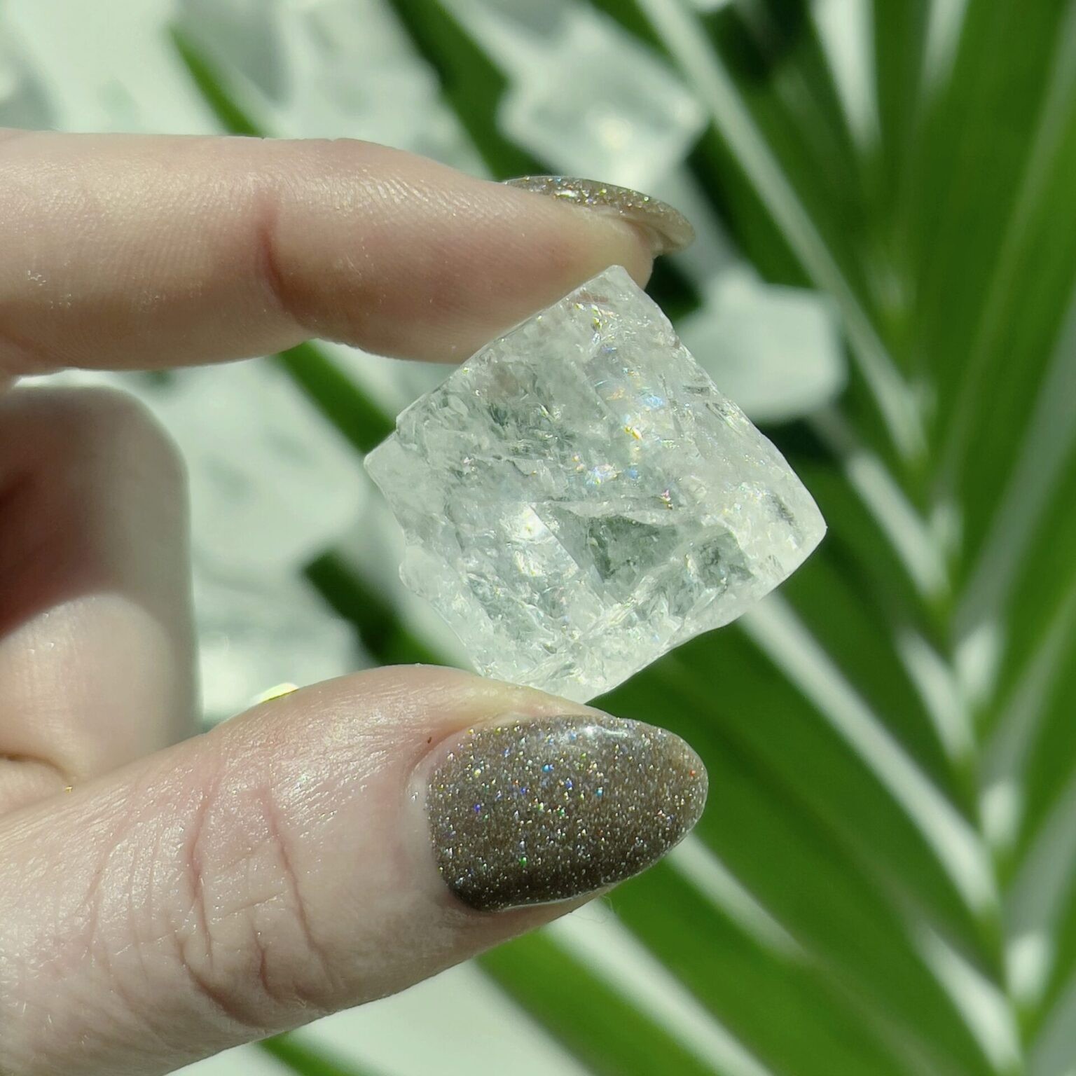 Sage Goddess Natural Ice Calcite for psychic development