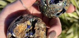 Psychic Mastery Azurite Sphere