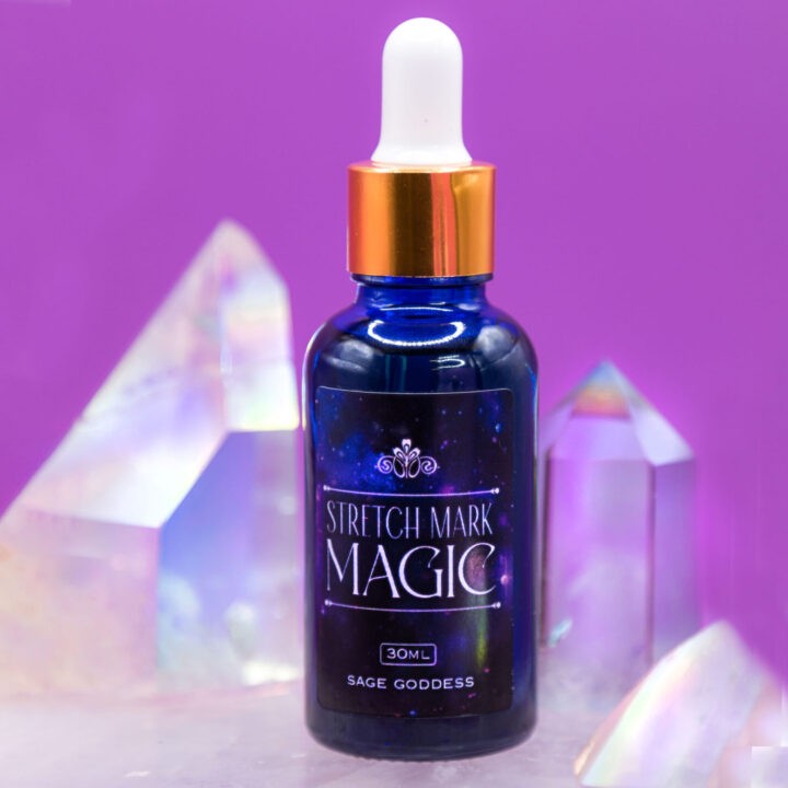 Sage Goddess Stretch Mark Magic Oil for beautiful and youthful skin