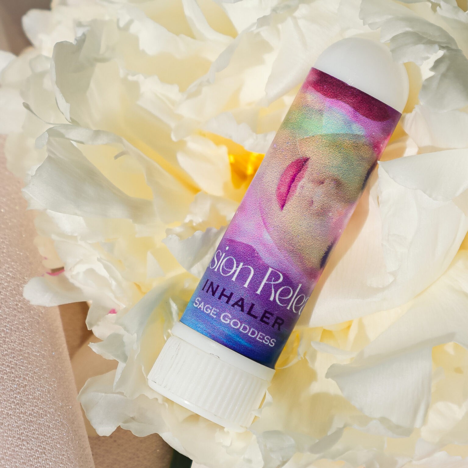 Sage Goddess Tension Release Sniff Stick for portable aromatic calm