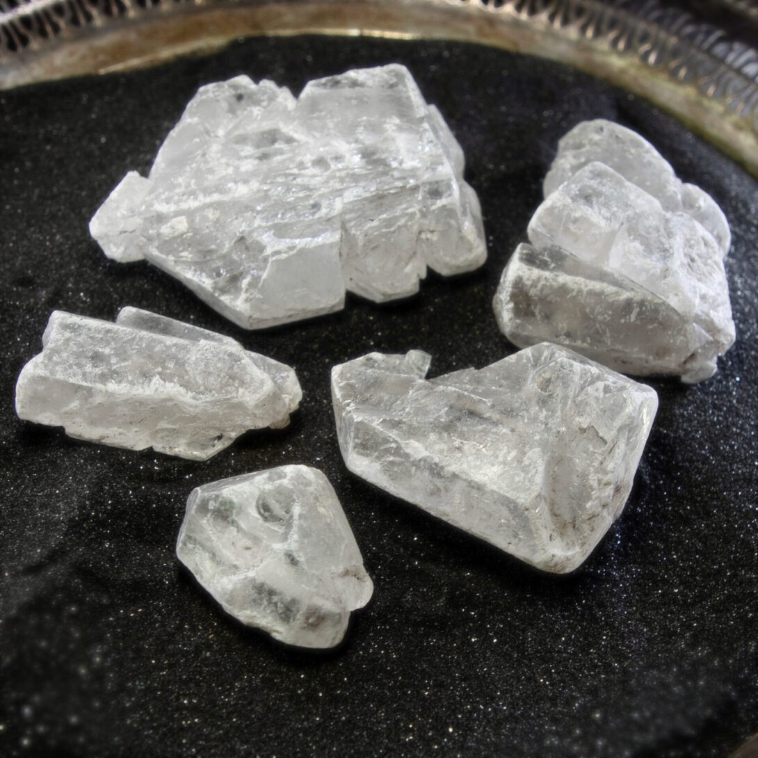 White Light Freeform Selenite