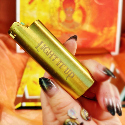 Sage Goddess Light It Up Lighter Holder for fire magic