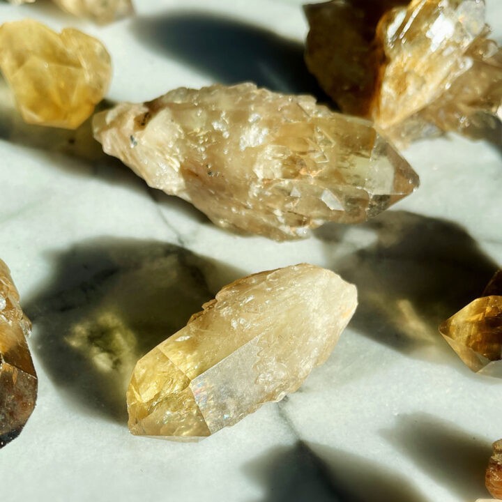 Sage Goddess Natural Congo Citrine for attracting prosperity
