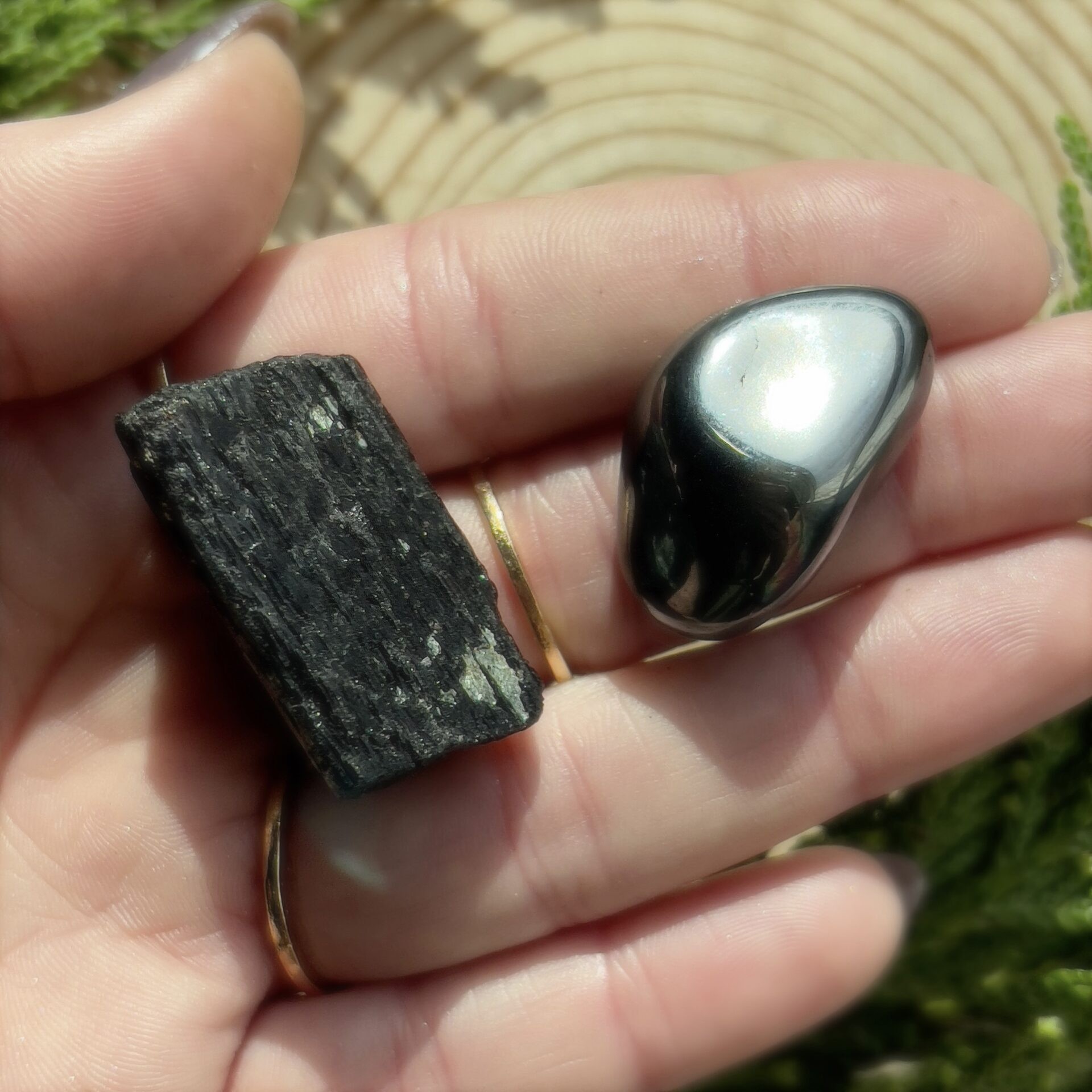 Root Chakra Gemstone Duo for grounding - Sage Goddess