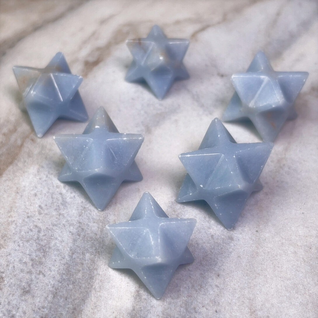 Celestial Connection Angelite Merkaba