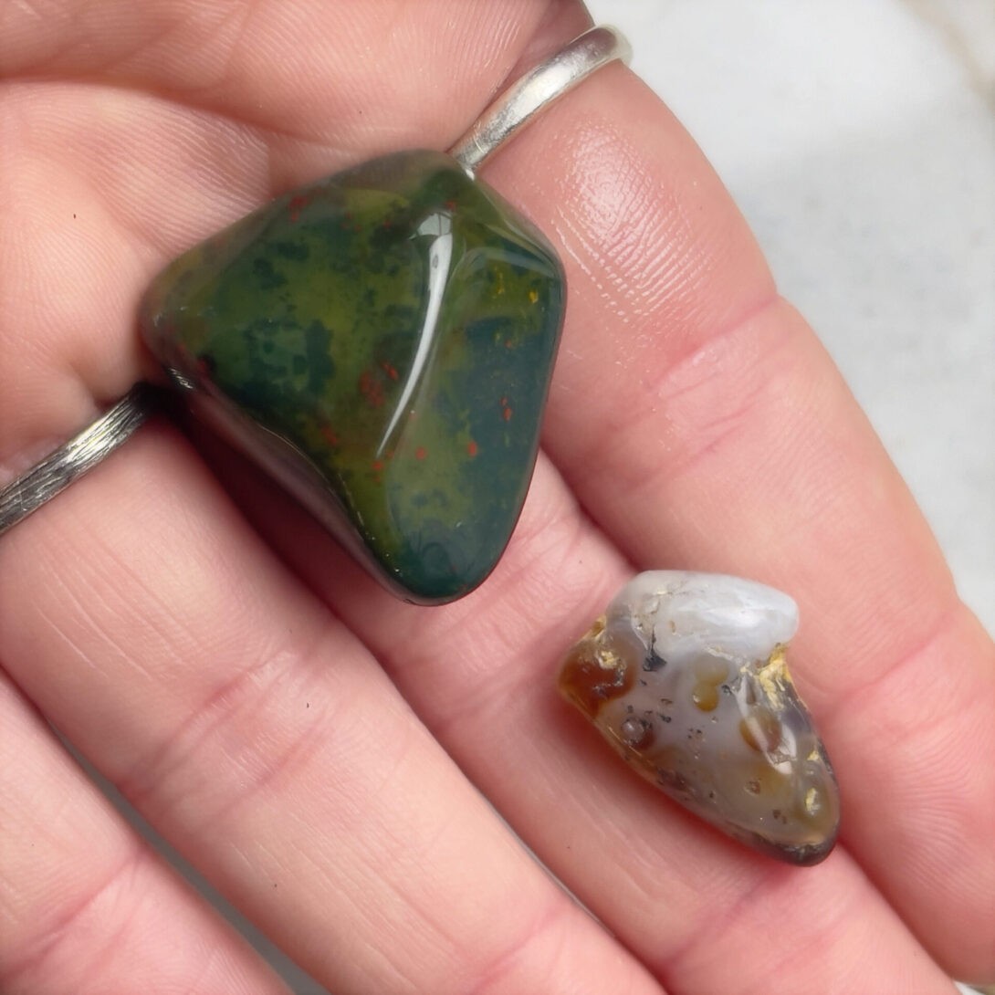 Mars Planetary Gemstone Duo