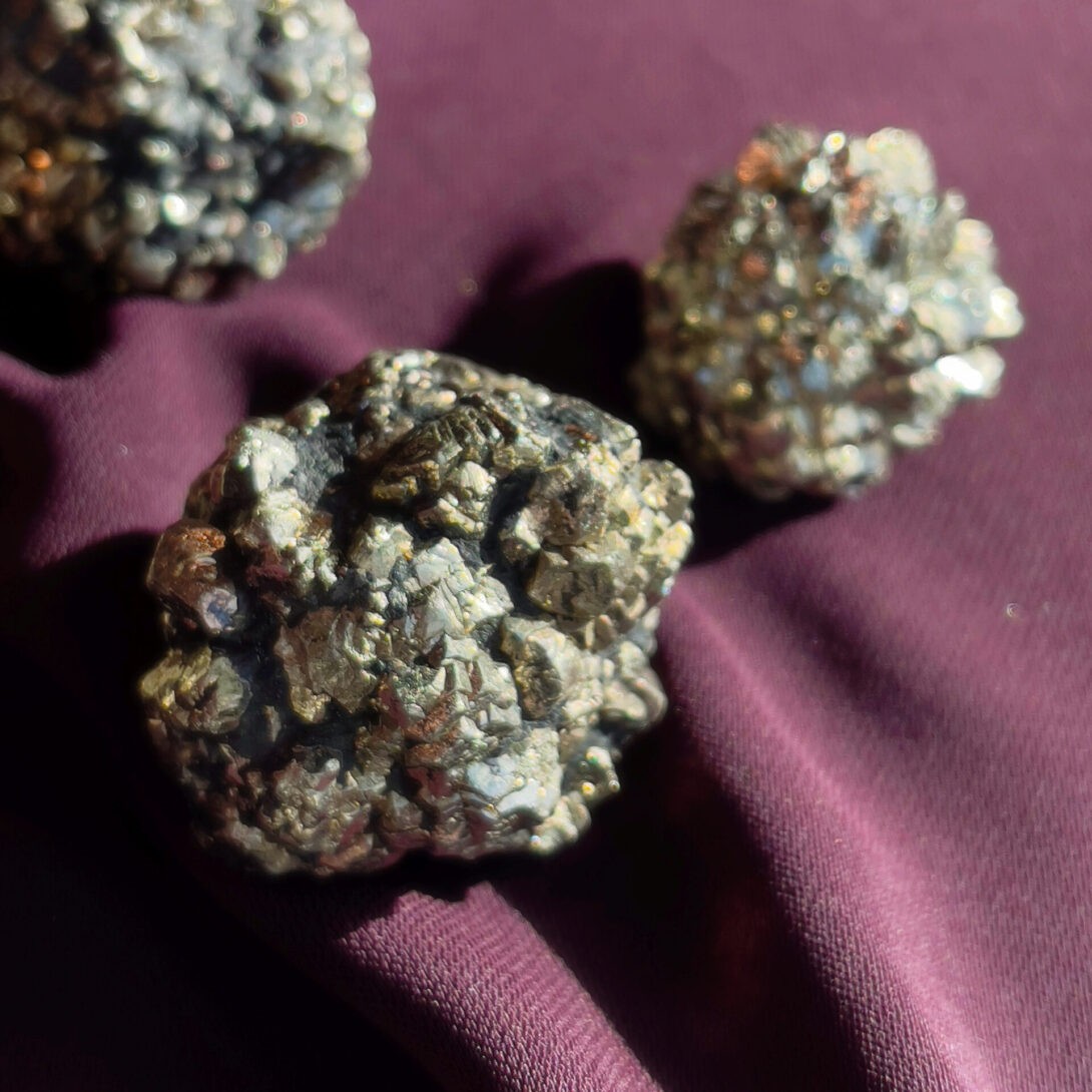 Home Shop Gems & Minerals Natural Pyrite with Goethite