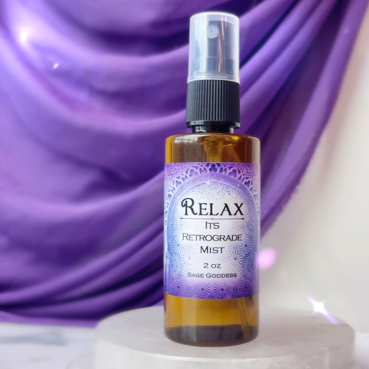 Sage Goddess Relax, It’s Retrograde Mist with Clary Sage & Cedarwood